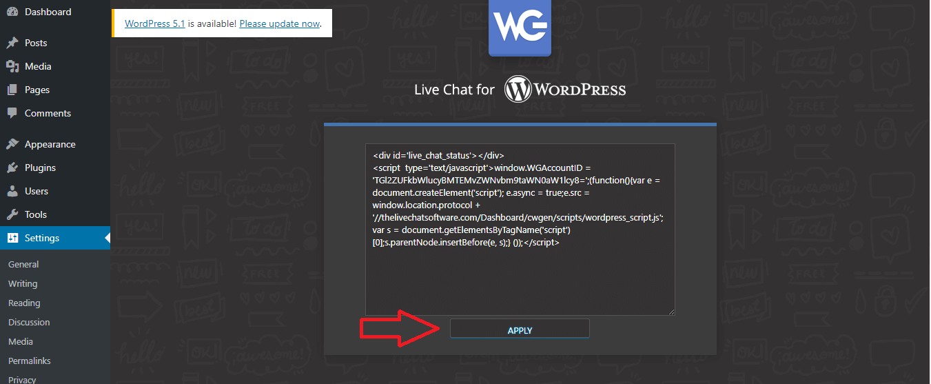HOW TO INSTALL LIVEADMINS PLUGIN IN WORDPRESS