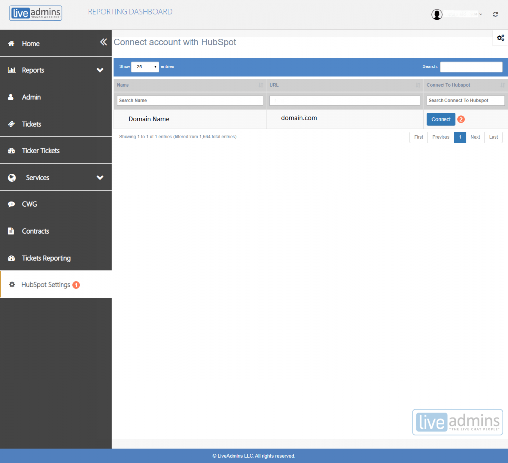 HubSpot CRM Integration Guide | LiveAdmins
