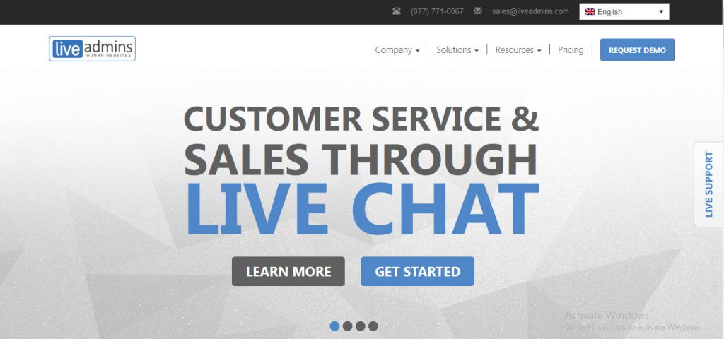 Website Live Chat Solution For Business - Visitors To Leads